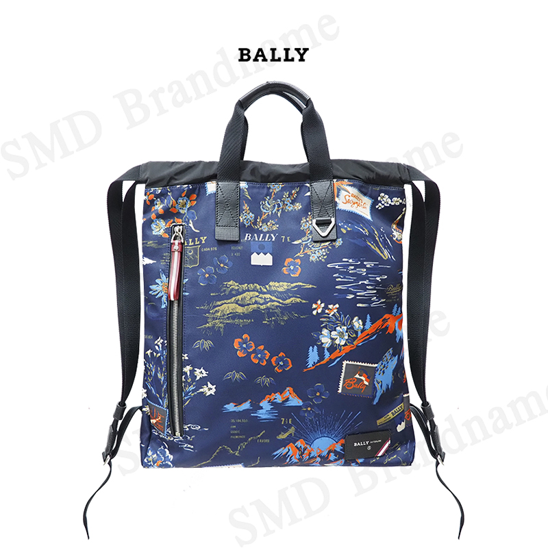 BALLY กระเป๋าเป้สะพายหลัง รุ่น BALLY Falco Nylon Backpack Code: 6231718 ...