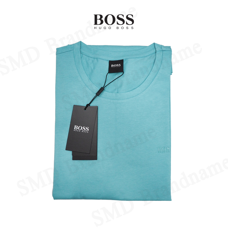 HUGO BOSS เสื้อยืดคอกลม รุ่น Hugo Boss Lecco 80 Mens T-Shirt 50385281 ...