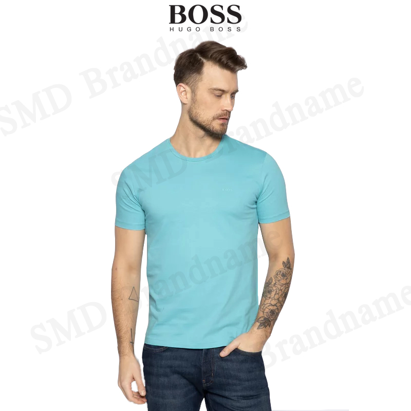 HUGO BOSS เสื้อยืดคอกลม รุ่น Hugo Boss Lecco 80 Mens T-Shirt 50385281 ...