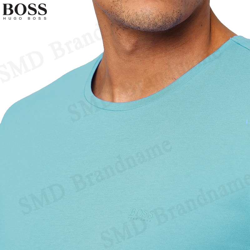 HUGO BOSS เสื้อยืดคอกลม รุ่น Hugo Boss Lecco 80 Mens T-Shirt 50385281 ...