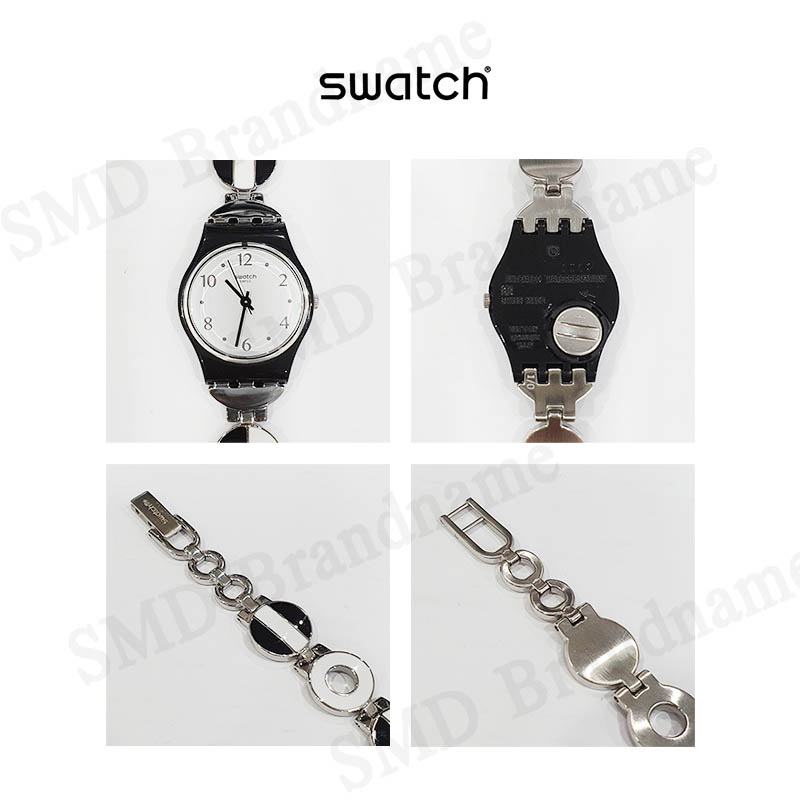 SWATCH นาฬิกาข้อมือ รุ่น BLACKINIERE Code: LB185G - SMD Brandname เสื้อ ...
