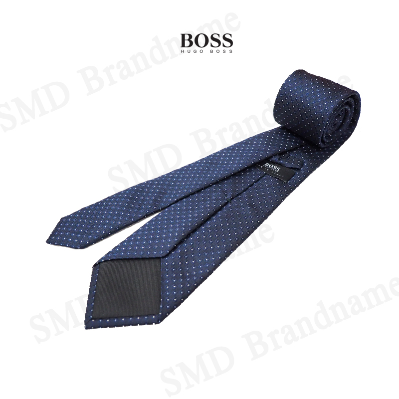 HUGO BOSS เนคไทผู้ชาย รุ่น SILK TIE 7.5 cm - Navy blue Code: 50401375 ...