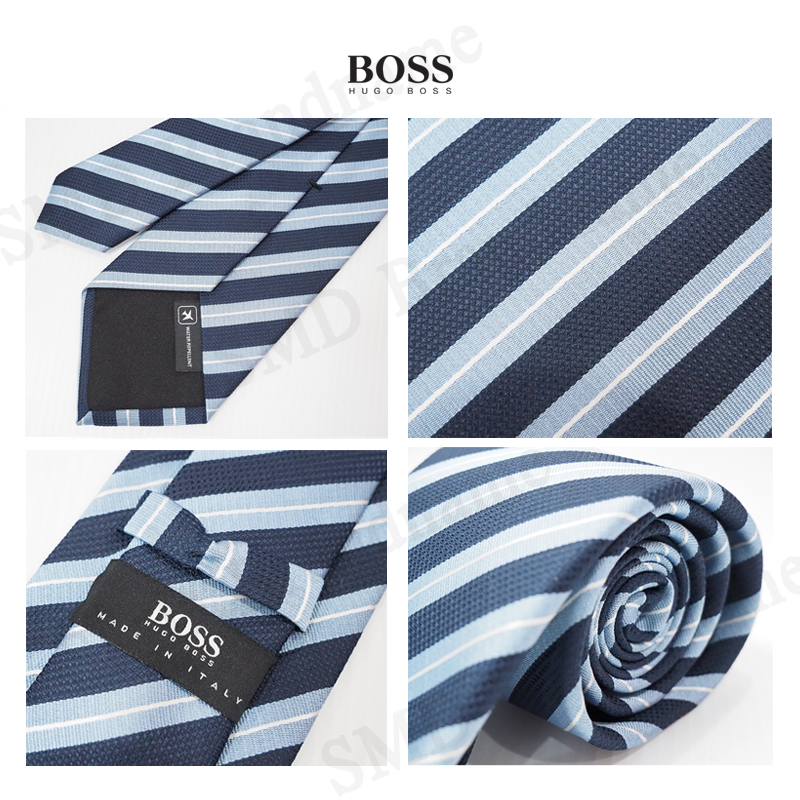 HUGO BOSS เนคไทผู้ชาย รุ่น Necktie Regular Tie Stripe 50429848 Code ...