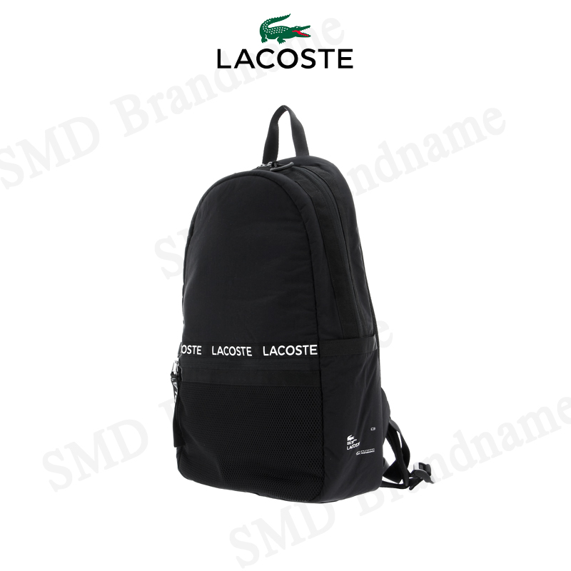 Lacoste กระเป๋าเป้ รุ่น Lacoste Unisex Branded Band And Straps Nylon ...