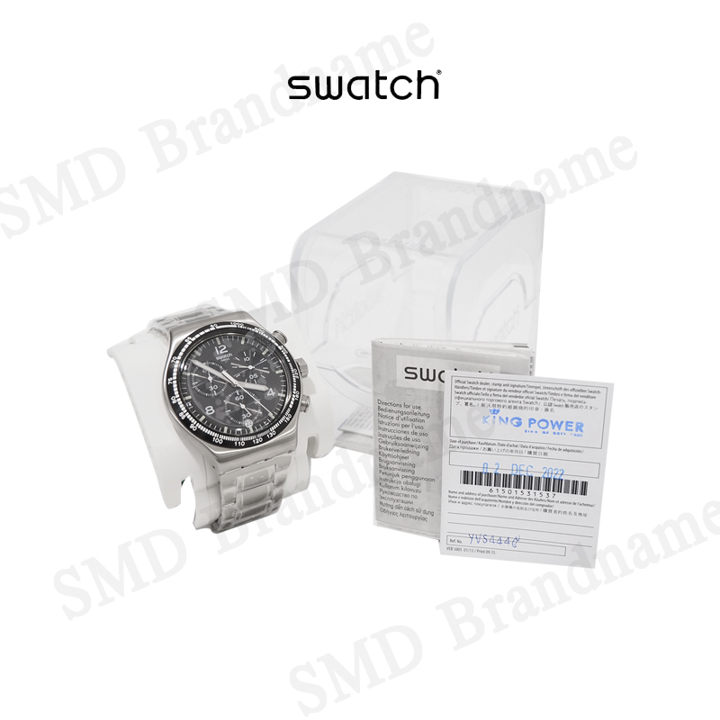 SWATCH นาฬิกาข้อมือ รุ่น Night Flight Chronograph Code: YVS444G - SMD ...