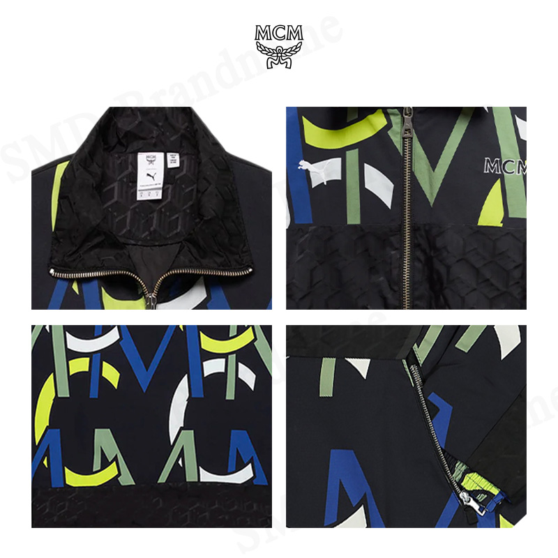 MCM x PUMA เสื้อแจ็คเก็ต รุ่น MCM x PUMA Monogram Jacquard Jacket Code ...