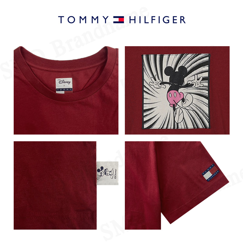 Tommy Hilfiger เสื้อยืด รุ่น Disney X Tommy Relaxed Fit Mickey T-Shirt ...