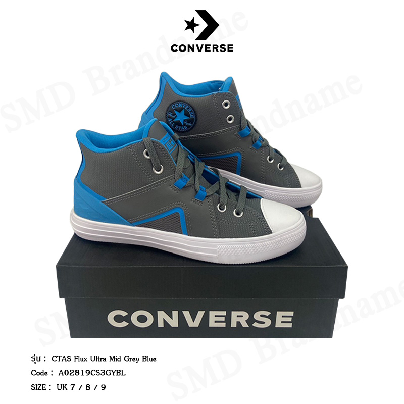 Converse รองเท้าผ้าใบ รุ่น Ctas Flux Ultra Mid Grey Blue Code ...