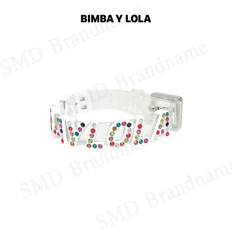 Bimba Y Lola กำไลข้อมือ รุ่น Transparent logo letters bracelet Code ...