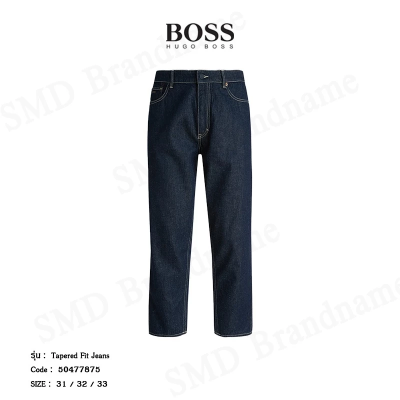 Hugo Boss กางเกงยีนส์ชาย รุ่น Tapered Fit Jeans Code: 50477875 - SMD ...