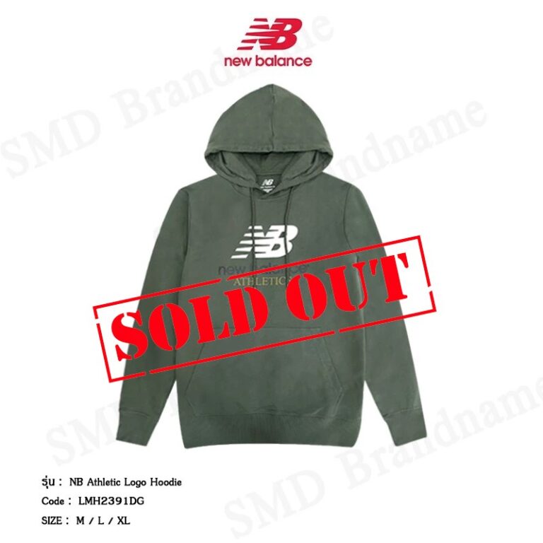 New Balance เสื้อสเวตเตอร์ รุ่น NB Athletic Logo Hoodie Code: LMH2391DG ...