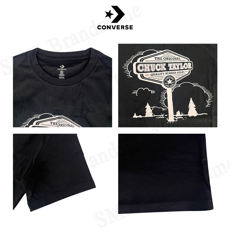 Converse เสื้อยืดคอกลม รุ่น SS Chuck Retro Graphic T-Shirt Code ...