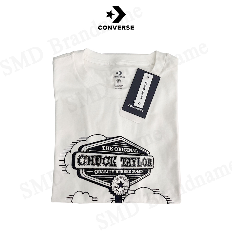 Converse เสื้อยืดคอกลม รุ่น Ss Chuck Retro Graphic T-Shirt Code ...