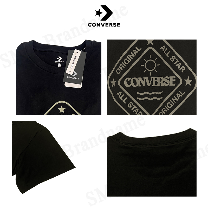 Converse เสื้อยืดคอกลม รุ่น CC Winter Art Graphic Tee Code: 10026529 ...