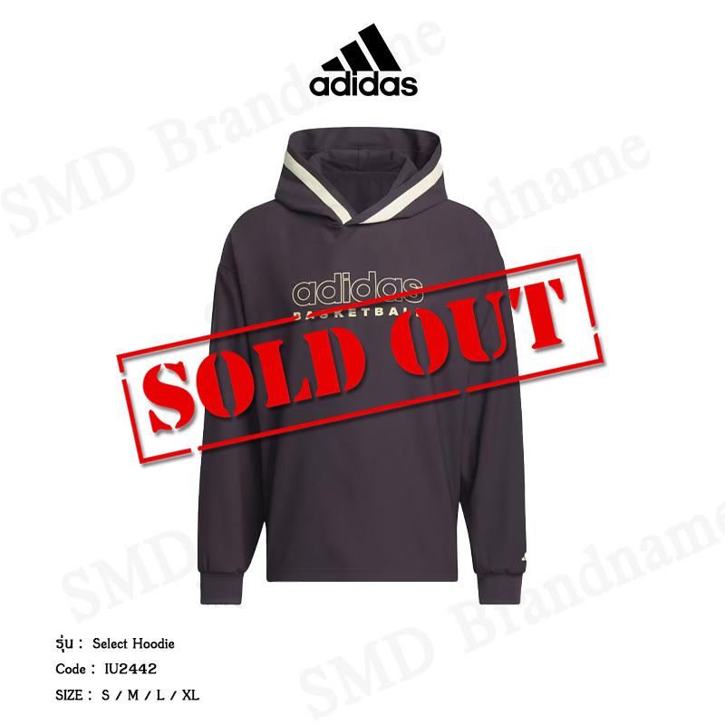 Adidas เสื้อสเวตเตอร์ รุ่น Select Hoodie Code: IU2442 - SMD Brandname ...