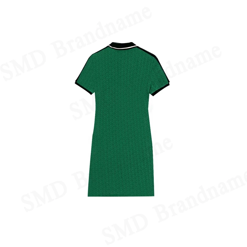 Lacoste ชุดเดรส รุ่น Slim Fit Monogram Jacquard Dress Code: EF1676 10 ...