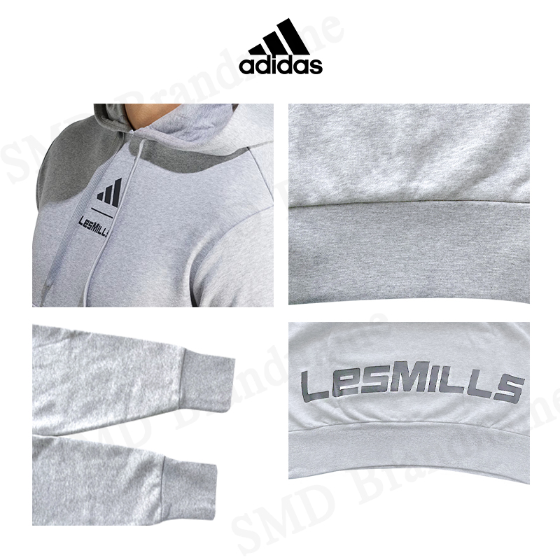 Adidas เสื้อสเวตเตอร์แขนยาว รุ่น Les Mills Graphic Hoodie Code: IX7980 ...