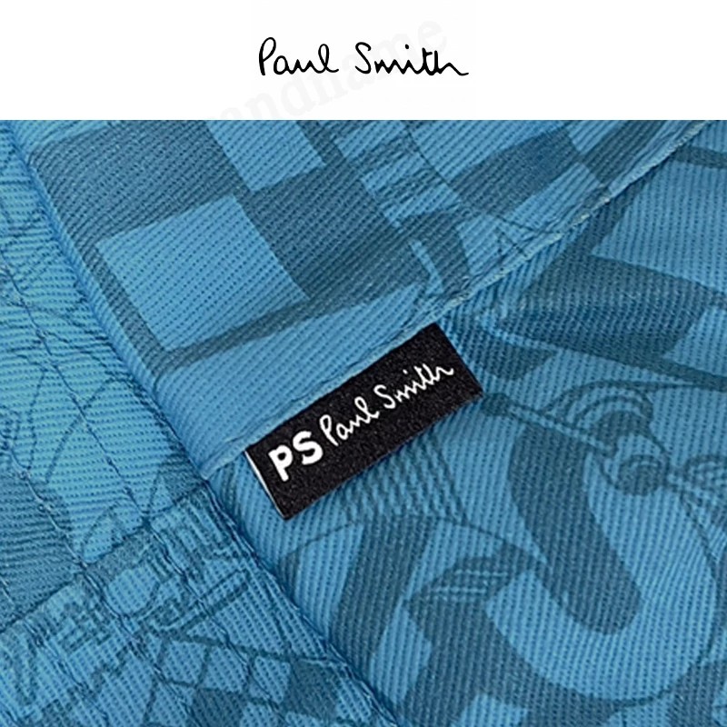 Paul Smith หมวกบัคเก็ต รุ่น Men's Industrial Bucket Hat (Blue) Code ...