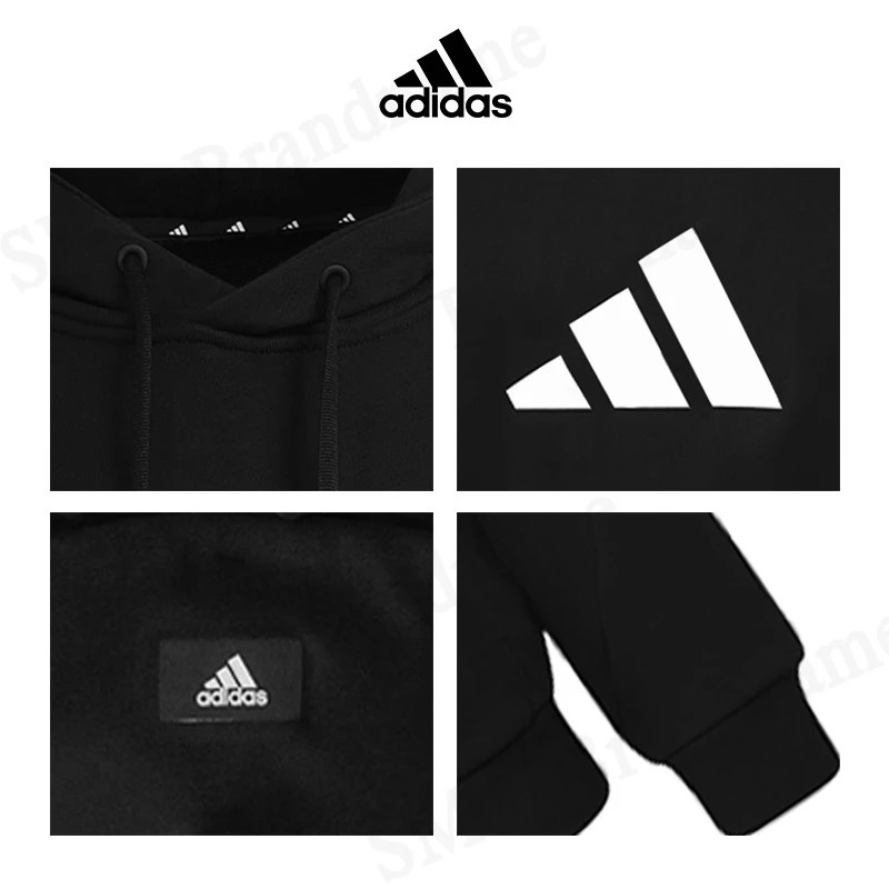 Adidas เสื้อสเวตเตอร์แขนยาว รุ่น Future Icons Logo Graphic Hoodie Code ...