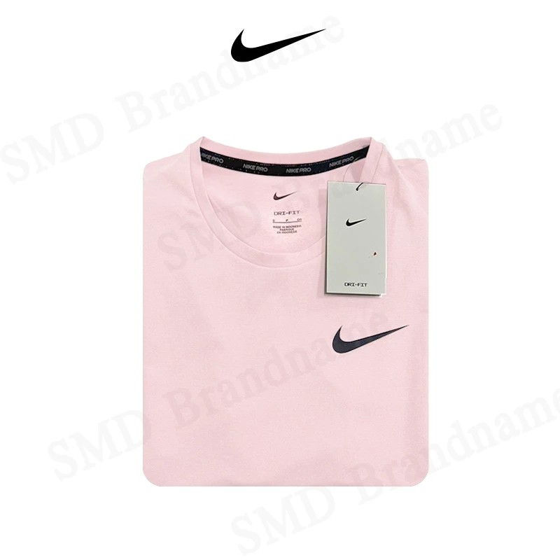 Nike เสื้อยืดคอกลม รุ่น Pro Dri-Fit Code: CZ1182 698 - SMD Brandname ...
