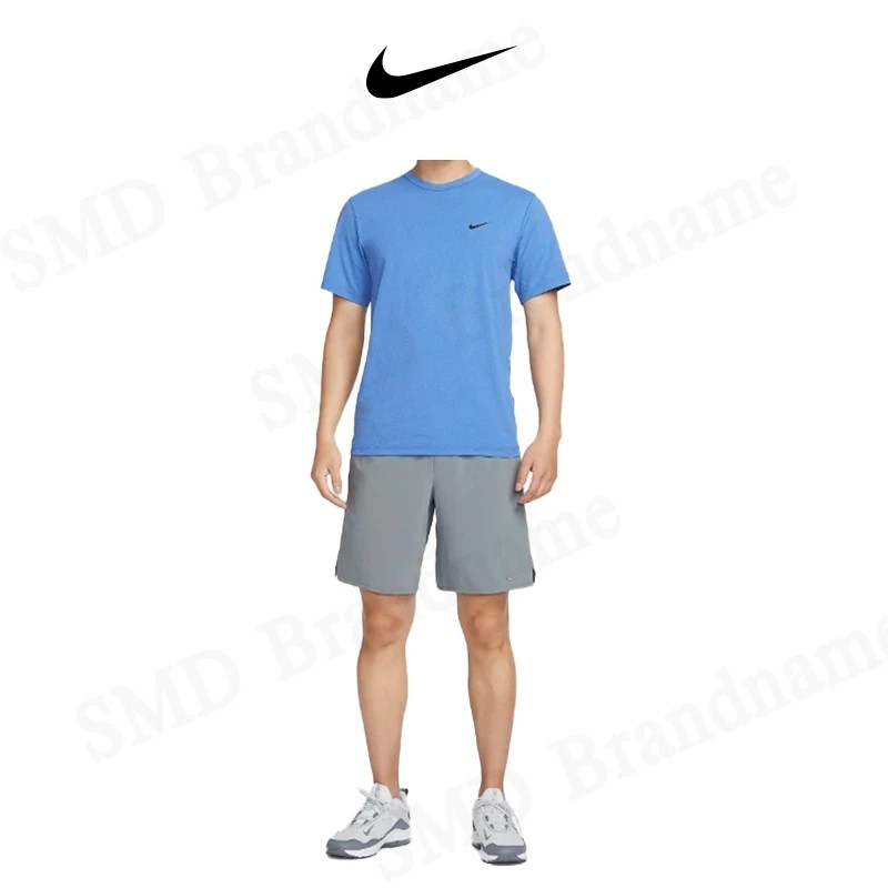 Nike เสื้อยืดคอกลม รุ่น Dri-Fit UV Hyverse Code: DV9840 402 - SMD ...