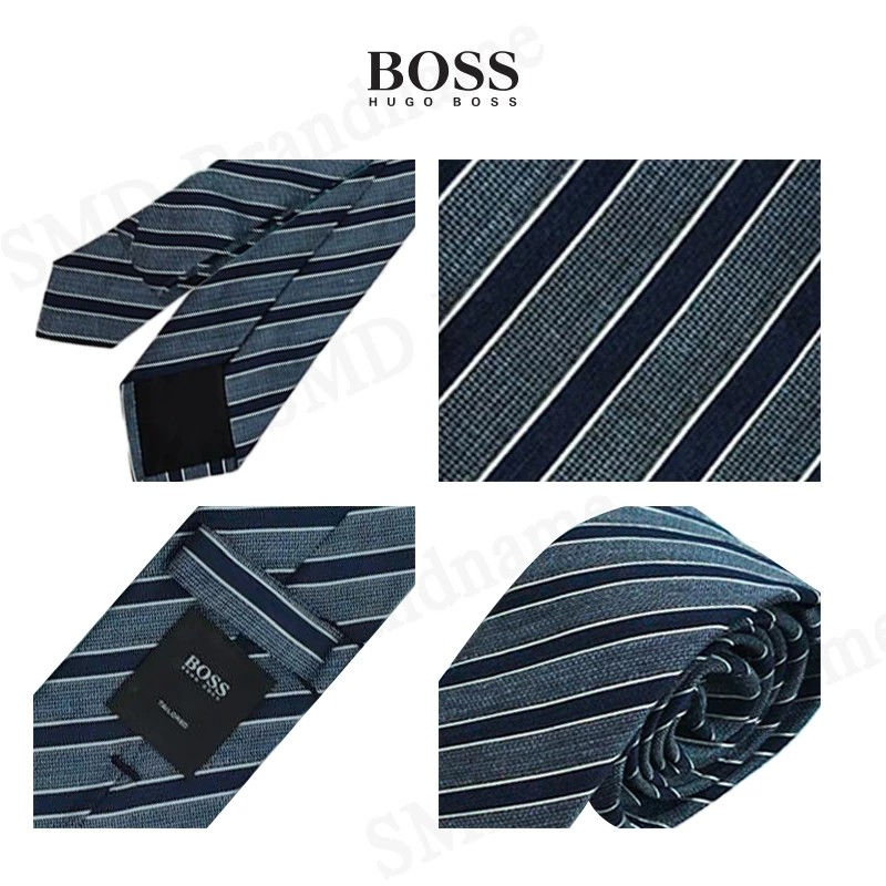 Hugo Boss เนคไทผู้ชาย รุ่น T-Tie 6 CM Open Blue Code: 50451896 488 ...