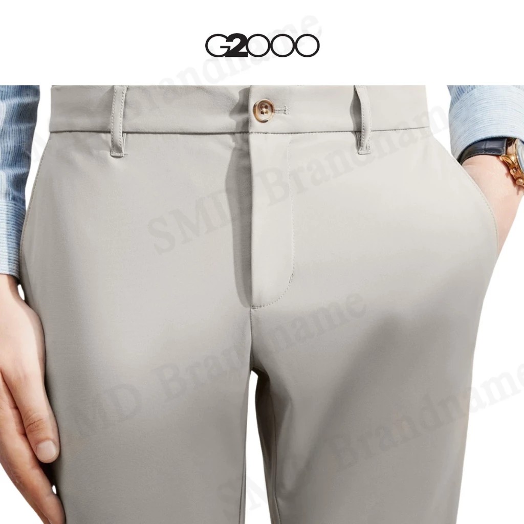 G2000 กางเกงสแล็ค ขายาว ทำงาน รุ่น Men Clothing Casual Pants Extra Slim ...