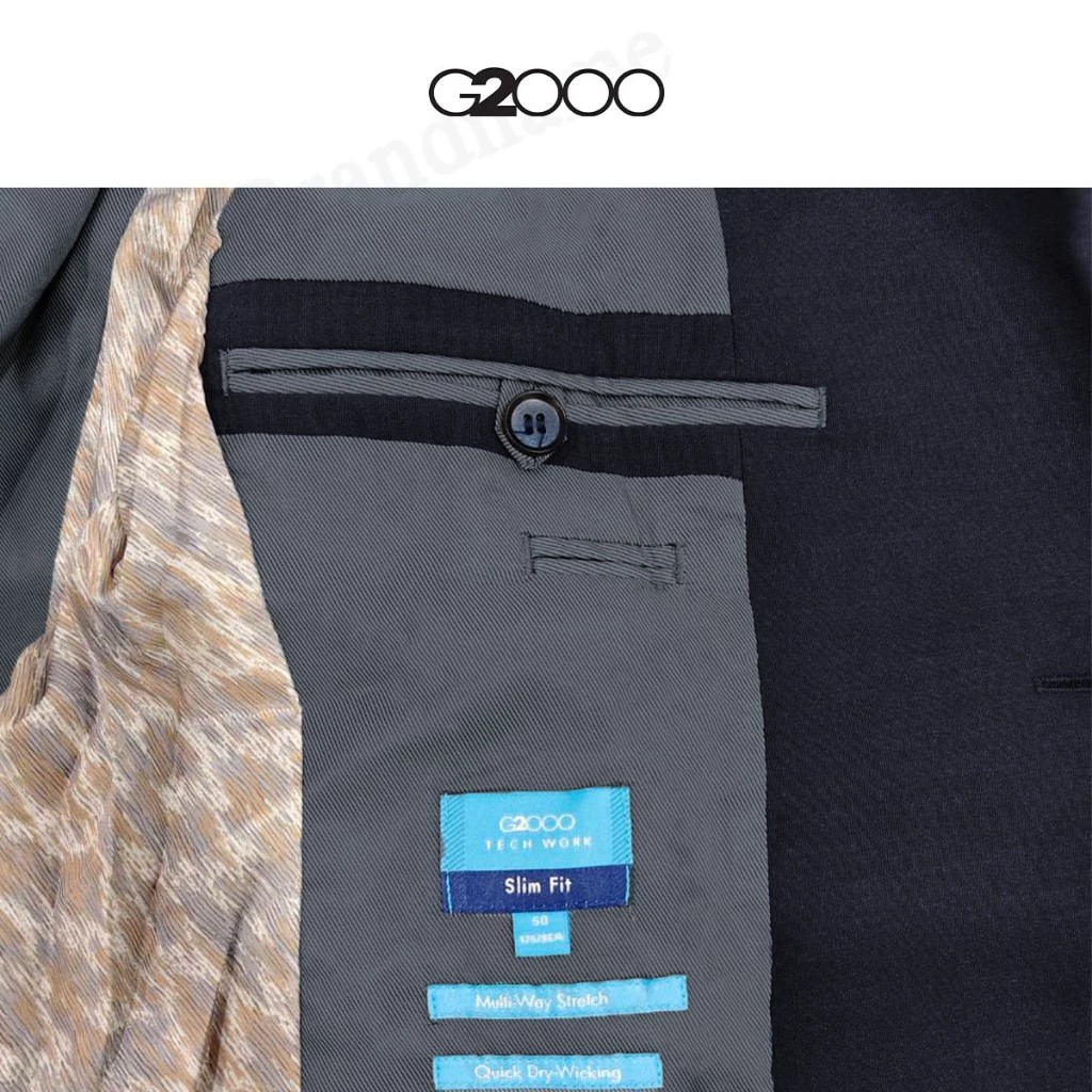 G2000 เสื้อสูท รุ่น Compact Multi-Way Stretch Suit In Slim Fit Code ...