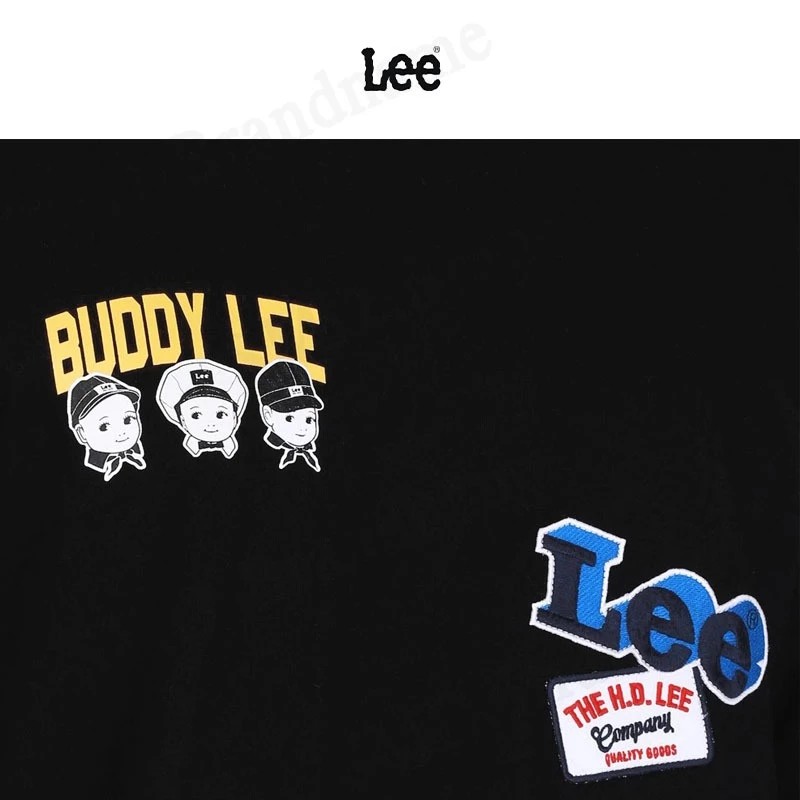 Lee เสื้อยืดแขนยาว รุ่น Comfort Fit Buddy Lee Collection Lection Men's ...