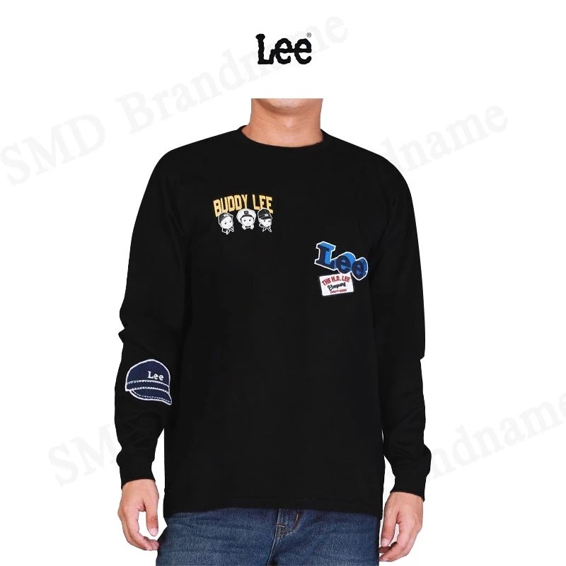 Lee เสื้อยืดแขนยาว รุ่น Comfort Fit Buddy Lee Collection Lection Men's ...