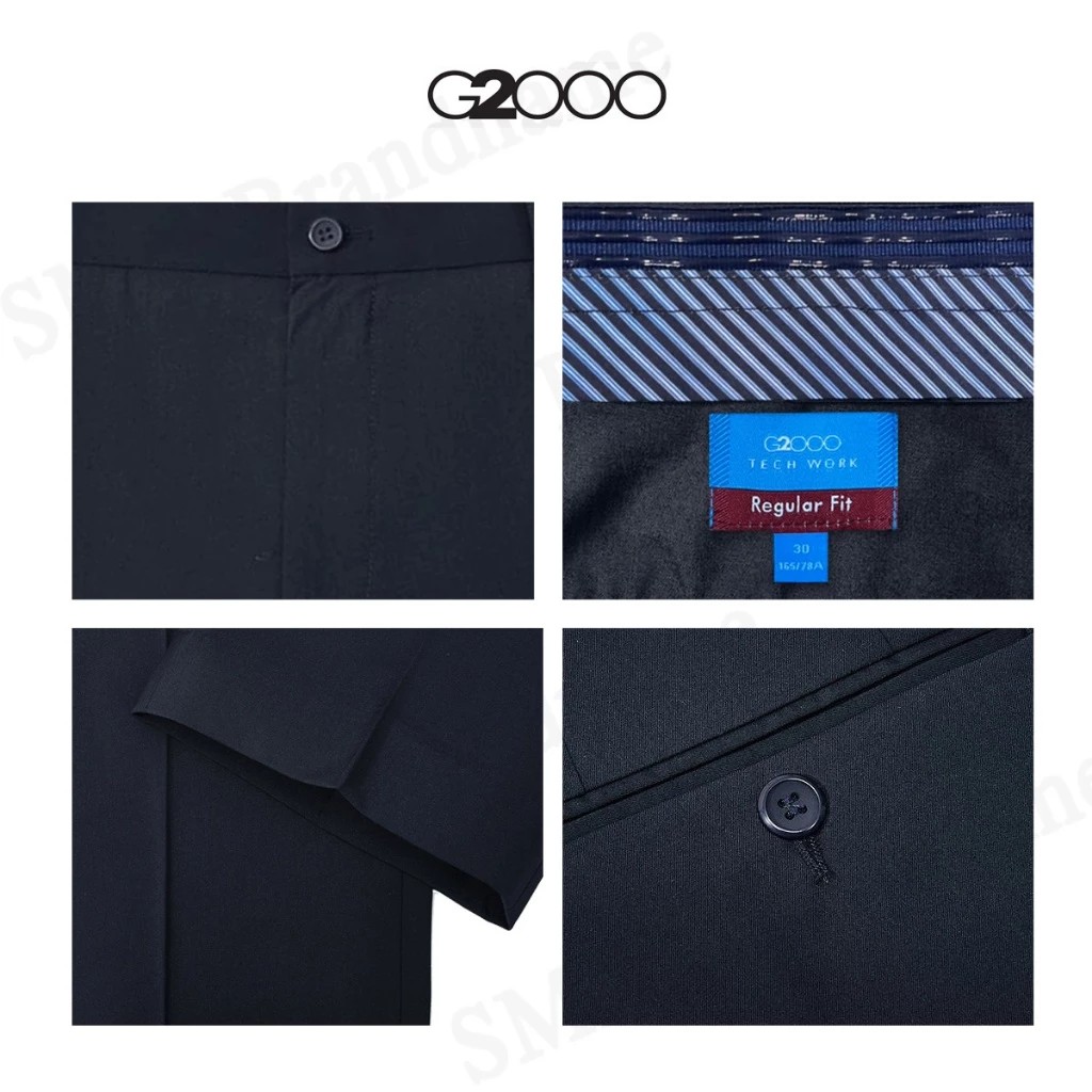 G2000 กางเกงสแล็คผู้ชาย ทำงาน รุ่น Men Clothing Sweat Wicking Multi-Way ...