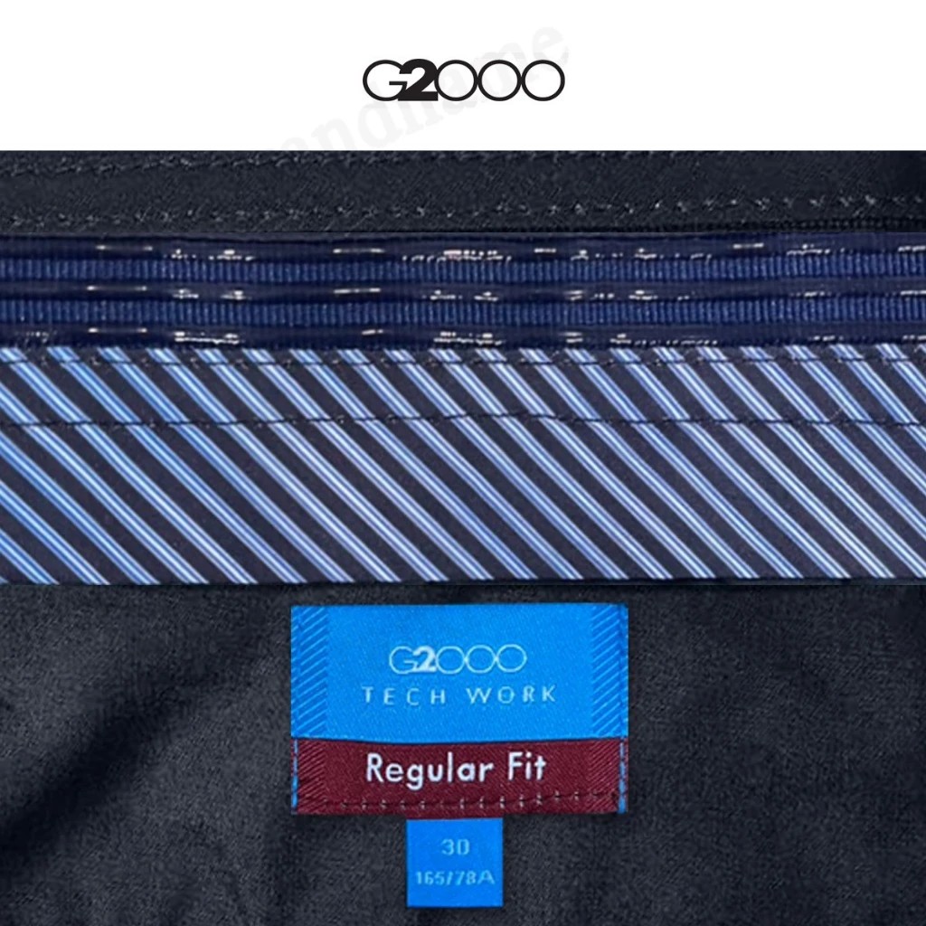 G2000 กางเกงสแล็คผู้ชาย ทำงาน รุ่น Men Clothing Sweat Wicking Multi-Way ...
