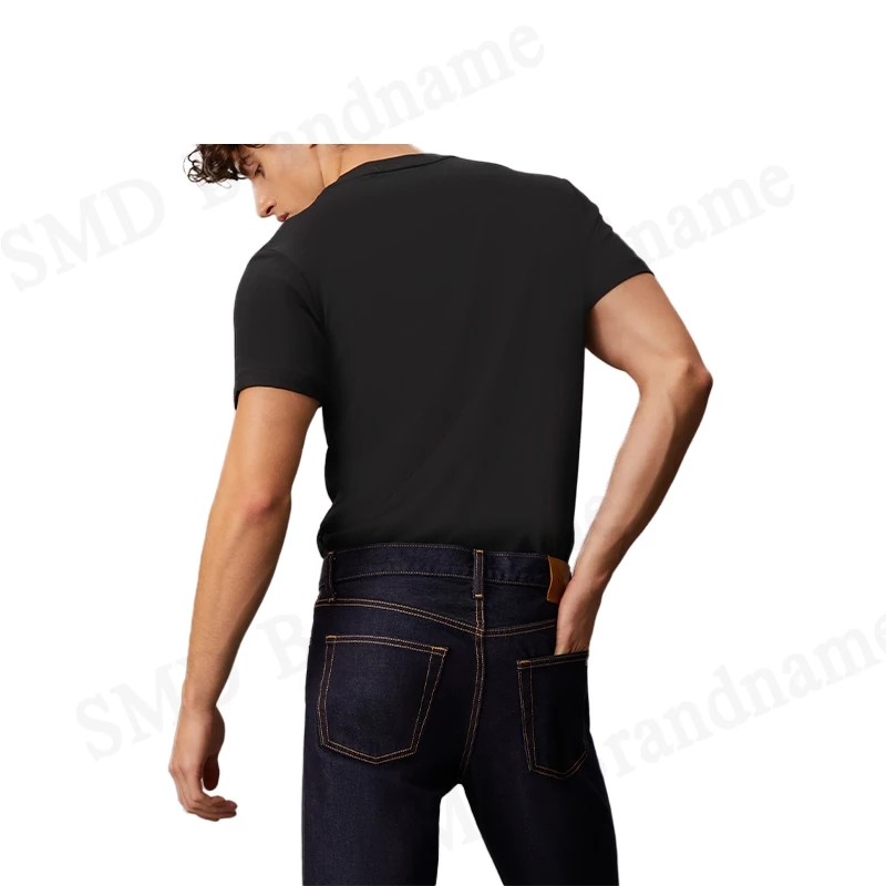 Calvin Klein เสื้อยืดคอกลมผู้ชาย รุ่น Core Smooth Cotton Monogram Tee ...